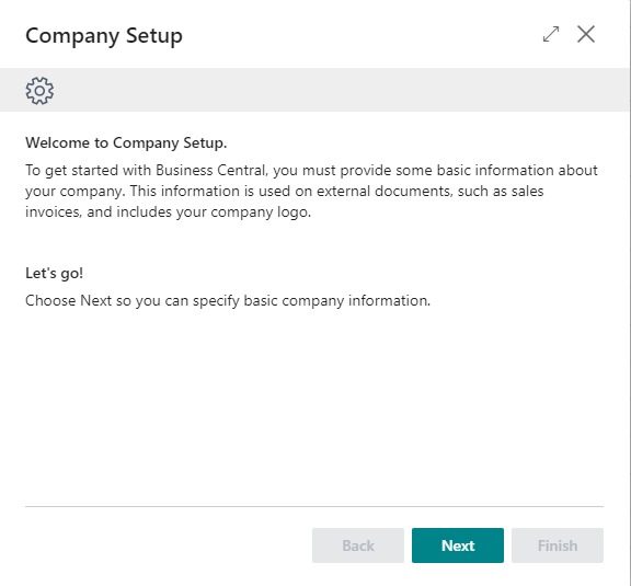 Let assisted setup help you to continue with your Business Central ...