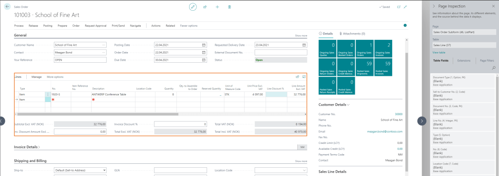 Zoom in on your data i Microsoft Dynamics 365 Business Central ...